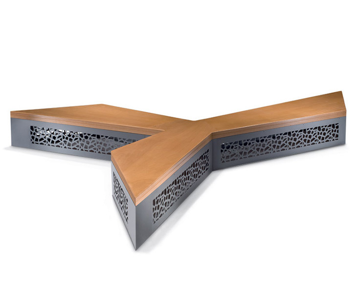 Ypsilon Bench by LAB23 | All Urban | ESI External Works