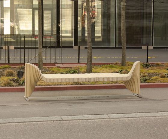 simple sculptured bench by moveart | All Urban | ESI External Works