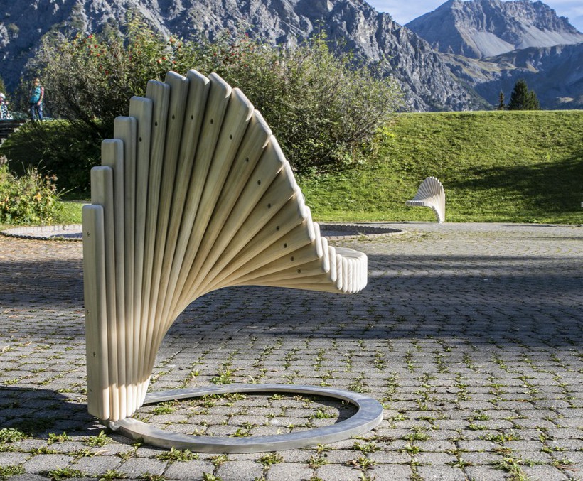 waterdrop sculptured bench by moveart | All Urban | ESI External Works
