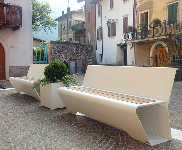Horizon Bench WPC By LAB23 | All Urban | ESI External Works