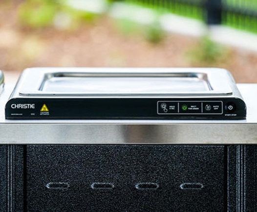 Electric barbecue cooktops by Christie | Timberplay | ESI External Works