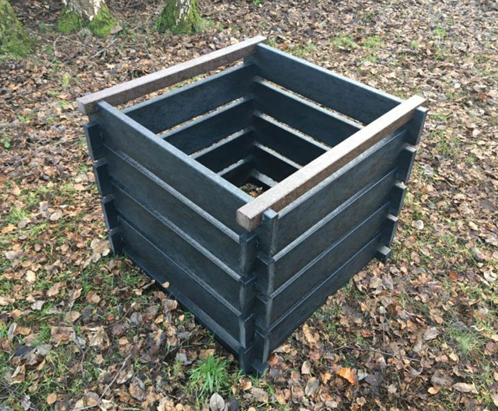 Recycled Plastic Modular Composter | Second Life Products Wales | ESI ...