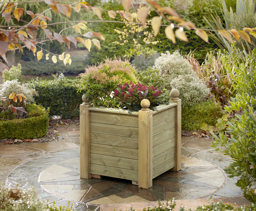 Regency timber planter | Taylor Made Planters | ESI External Works