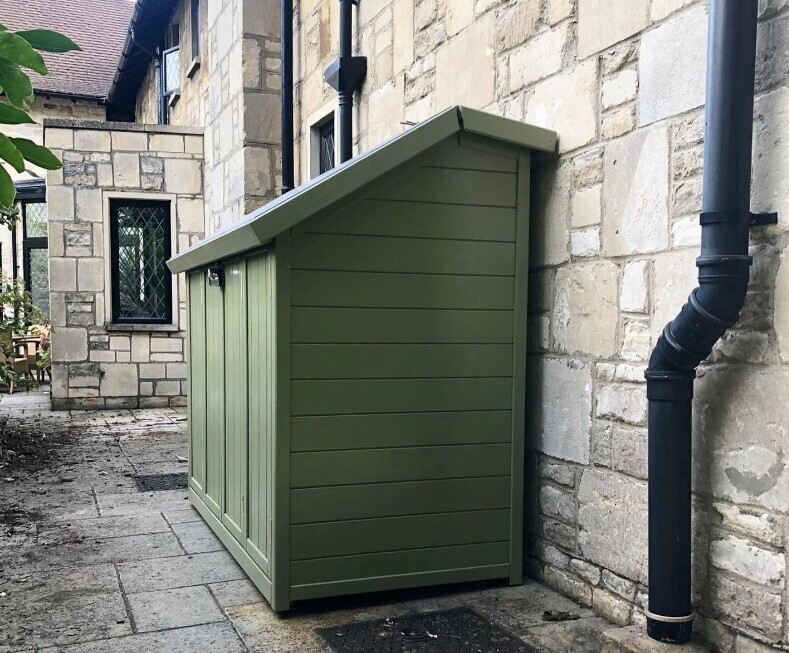 Spokeshed 3 solid timber bike shed | The Bike Shed Company | ESI ...