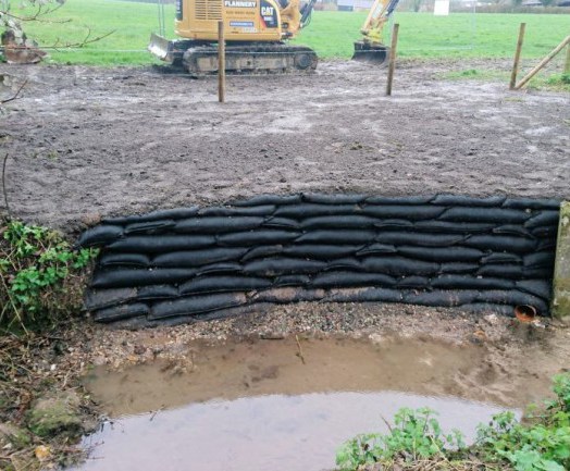 Rootlok vegetated wall system | GeoGrow | ESI External Works