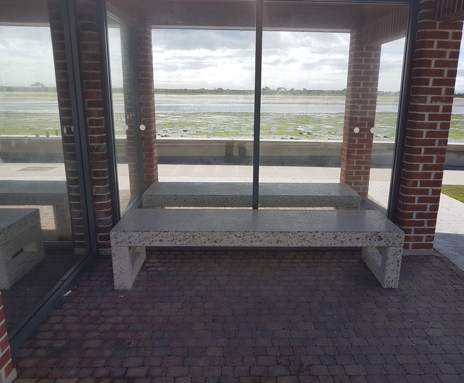 Bus Shelter concrete bench | Cassidy Brothers | ESI External Works