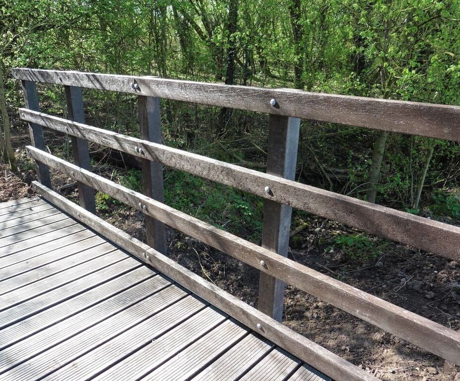 Recycled plastic kit form bridges | Bison Bridges | ESI External Works