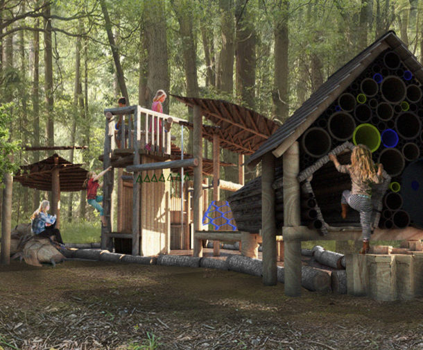 Bespoke timber play towers and frames | Roundwood Design | ESI External ...