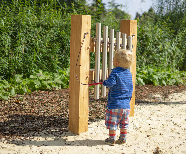 Musical chimes for playgrounds | Duncan & Grove | ESI External Works