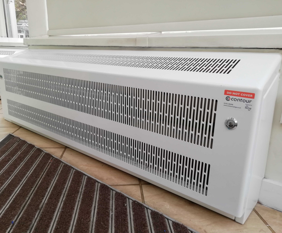 DeepClean™ LST radiators and covers for hospital | Contour Heating ...