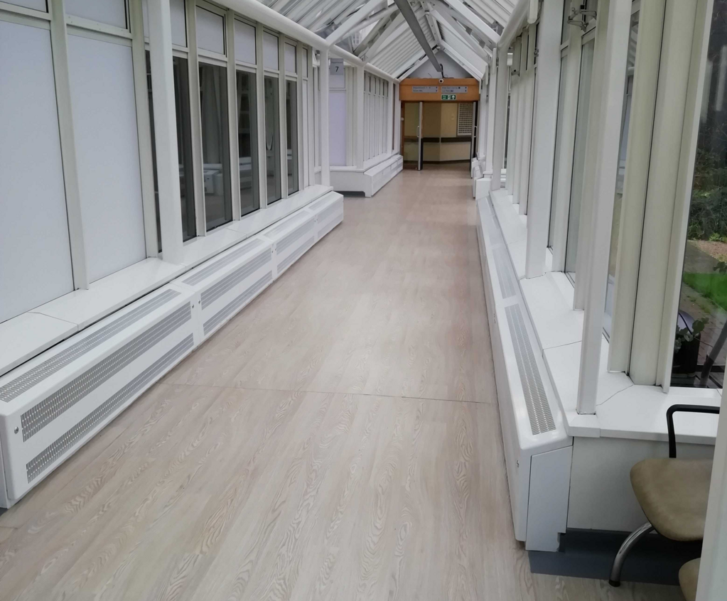 DeepClean™ LST radiators and covers for hospital | Contour Heating ...