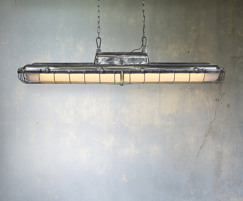 Warwick brass strip light | Soho Lighting Company | ESI Interior Design