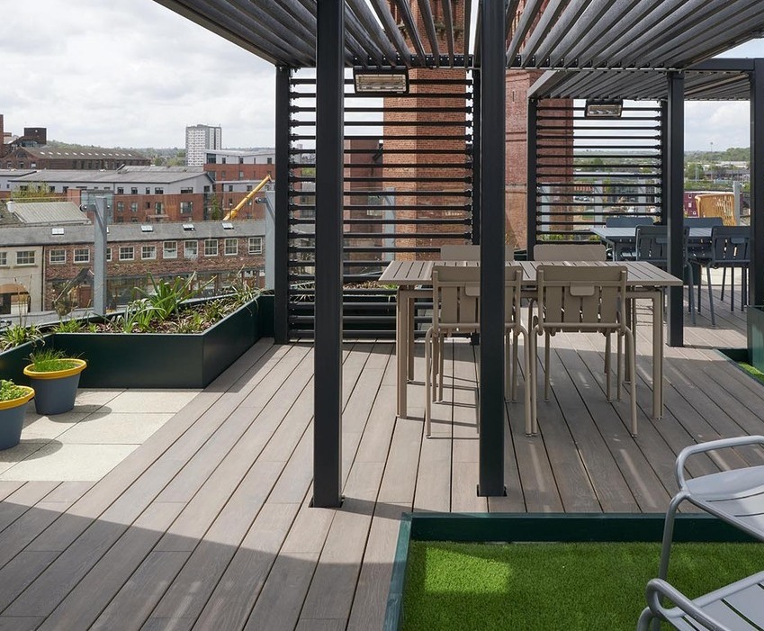 Farrino - porcelain decking, Class A fire-rated | Raaft | ESI External ...