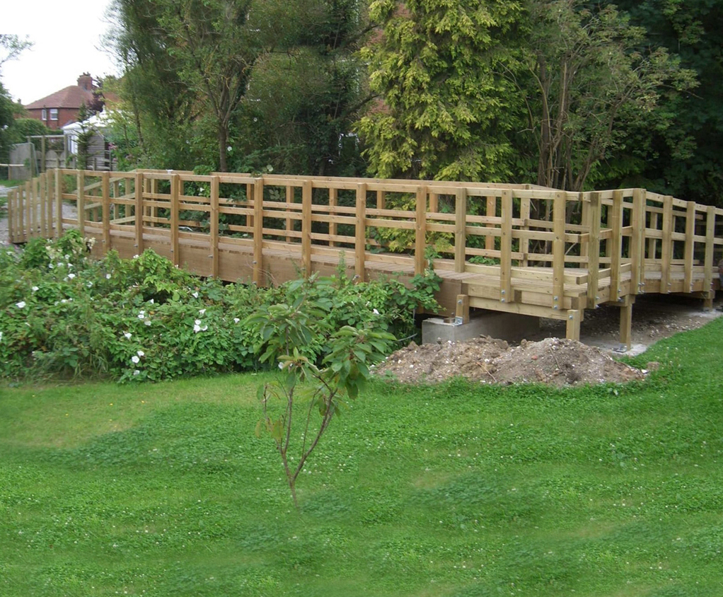 Kit bridges | Wooden Bridge Company | ESI External Works