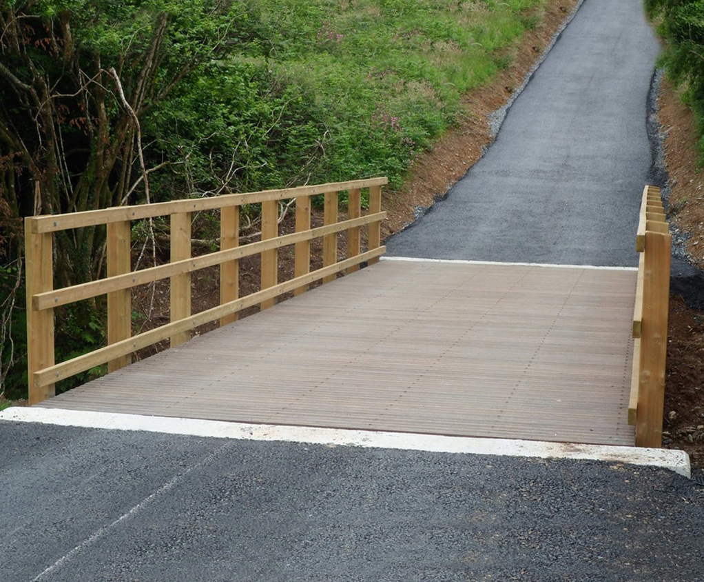 Vehicle bridges | Wooden Bridge Company | ESI External Works