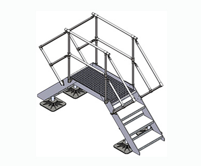 Type BP45 stepover ladders | Bilco UK | ESI Building Design