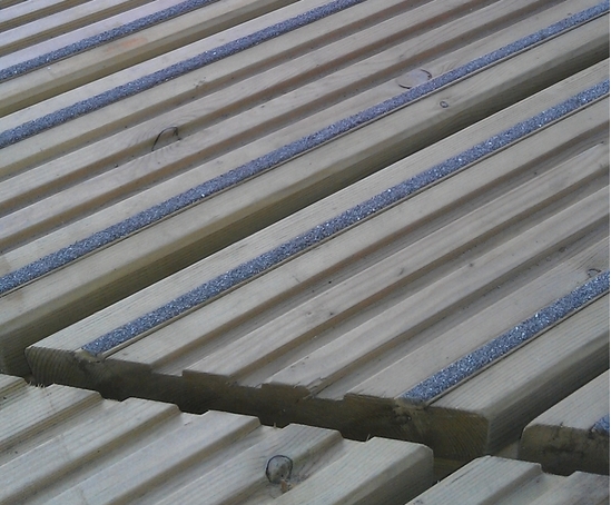 Q-Grip® slip-resistant, retrofit decking strips | Hoppings Softwood ...