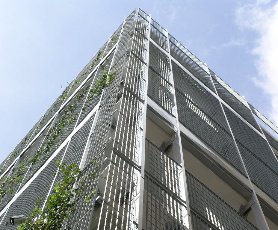 Green wall cladding to MSCP, New Covent Garden | Lang+Fulton | ESI ...