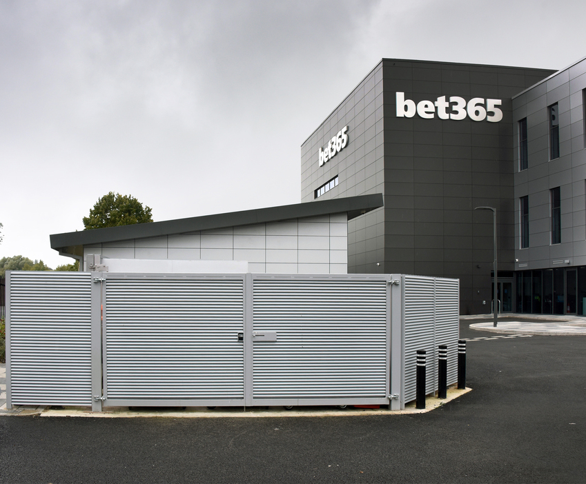Bespoke cycle compound and bin store for bet365 HQ | Lang+Fulton | ESI ...