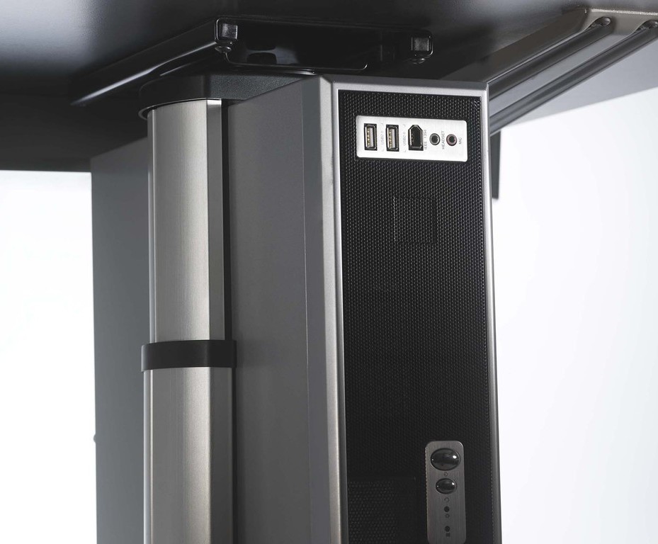 Enclose under-desk CPU support | CMD Ltd | ESI Interior Design