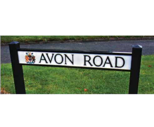 Street nameplates | Street Furnishings | ESI External Works