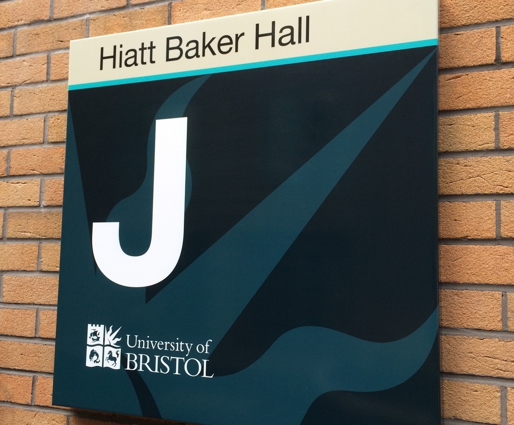 Bespoke external wall-mounted signs | Ward Signs | ESI External Works