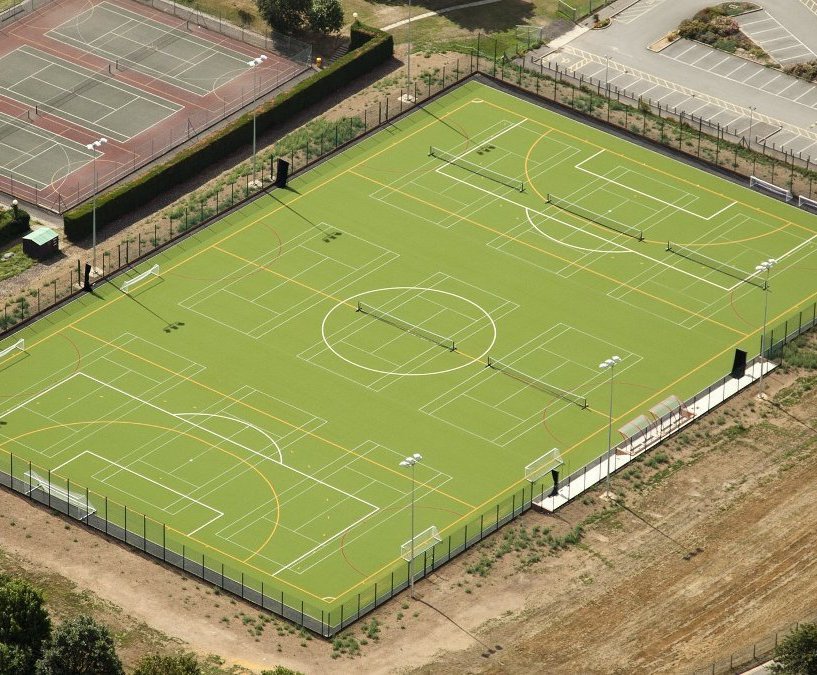 Artificial sports surface construction | Baylis Landscape Contractors ...