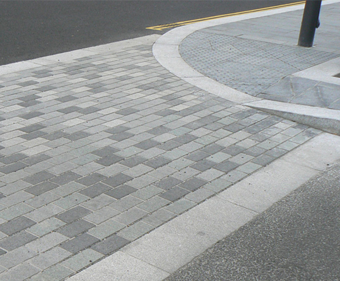 Radius granite kerbs | CED Stone Group | ESI External Works