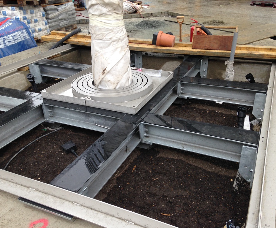 Tree pit system - 5 Broadgate, London | GreenBlue Urban Ltd | ESI ...