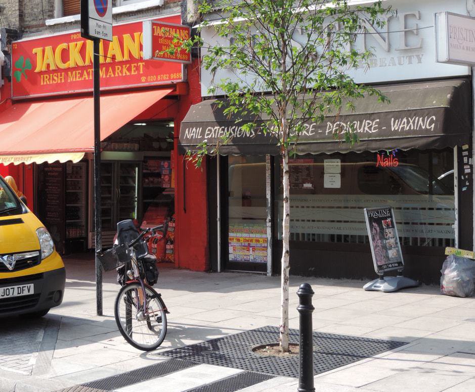 SuDS bioretention tree pit installations - Goldhawk Road | GreenBlue ...