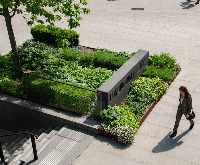 Urban tree planting system for London Wall Place | GreenBlue Urban Ltd ...