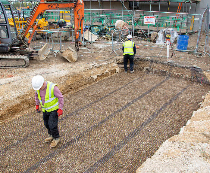 ArborFlow tree pits and rain gardens for mixed use site | GreenBlue ...