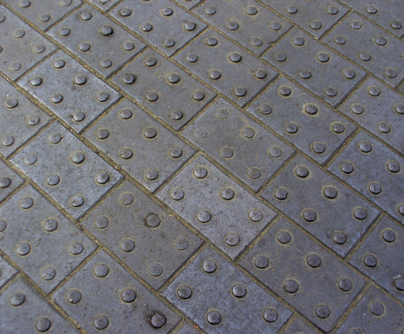 Tactile clay blister pavers | Ketley Brick Company | ESI External Works