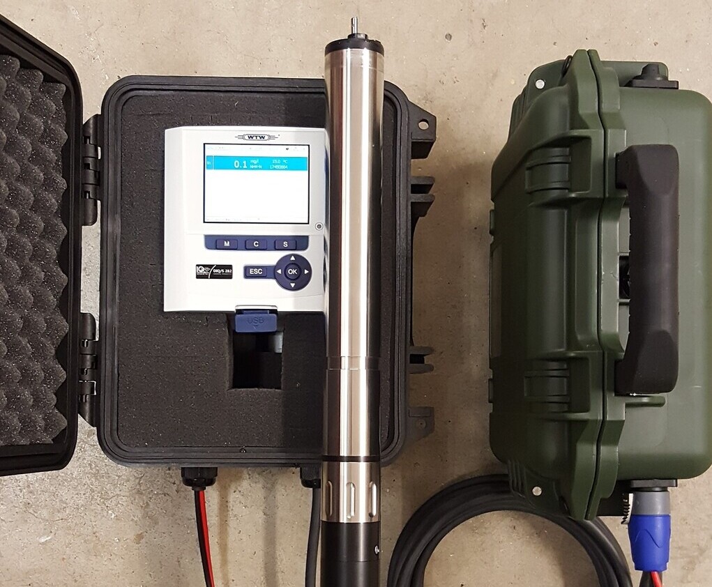 Portable IQ Sensor Net: water quality (battery powered) | Pollution ...