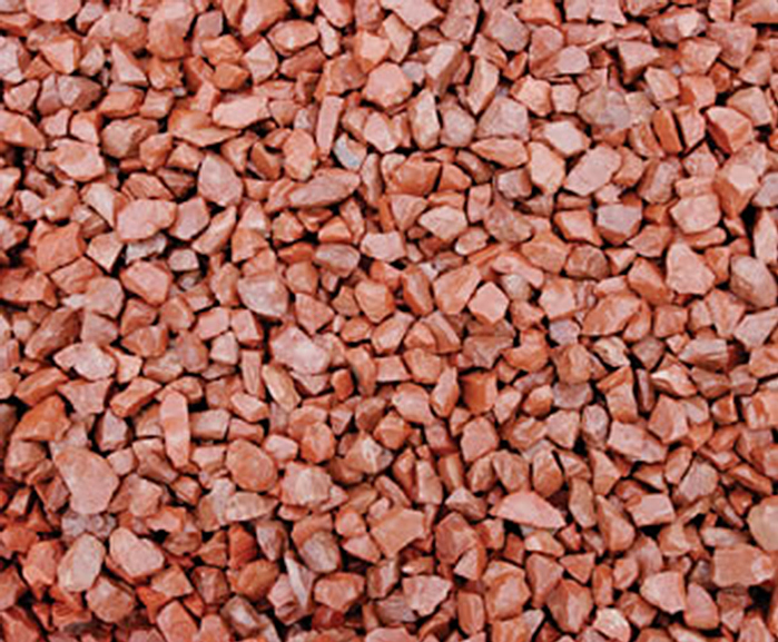 Red asphalt aggregates | Cloburn Quarry Company | ESI Building Design
