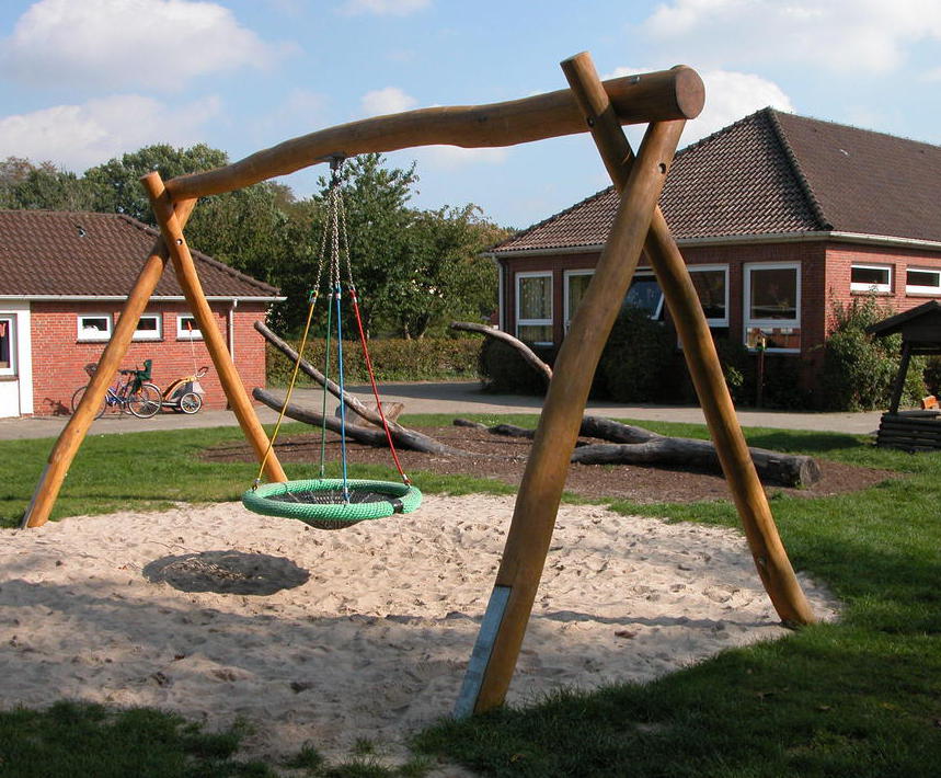 3m Height Single Point Swing 901240100R | Jupiter Play | ESI External Works