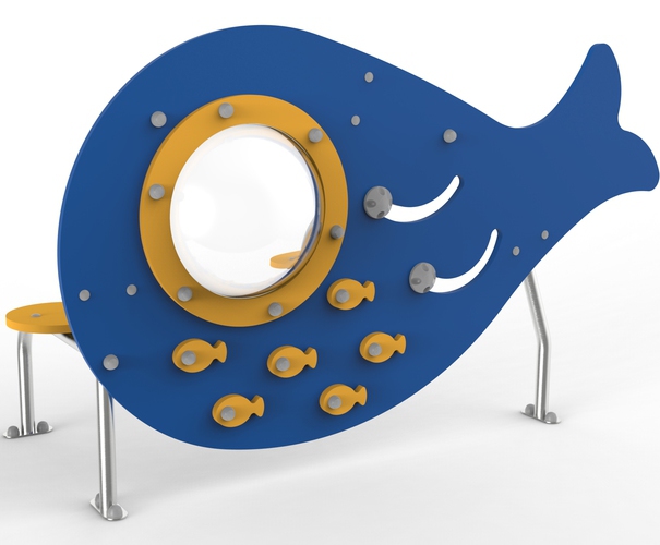 Fish Activity Wall | Jupiter Play | ESI External Works