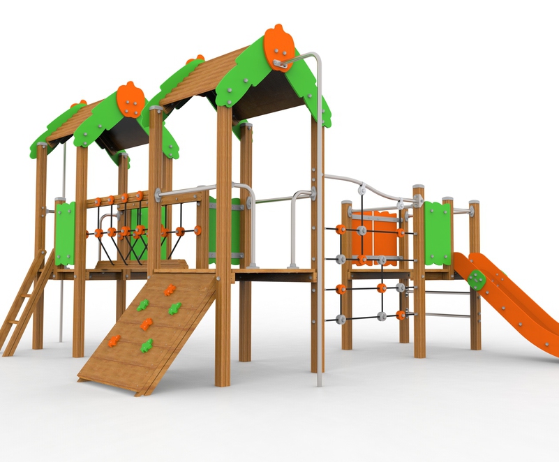 Nice Climbing Frame & Bridge | Jupiter Play | ESI External Works