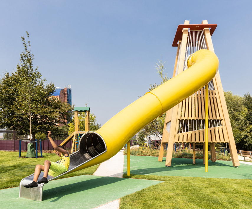 Creation of Exploratory Park, Brent Cross | Jupiter Play | ESI External ...