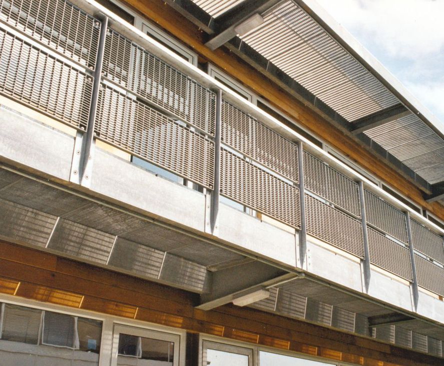 Architectural gratings for Shoeburyness High School | Elefant Gratings ...