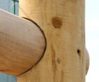Machine-rounded timber for Goodwood viewing platforms | M&M Timber ...