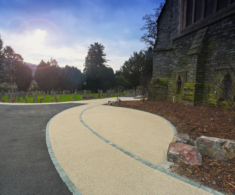 Bonded gravel surfacing | DCM Surfaces | ESI External Works