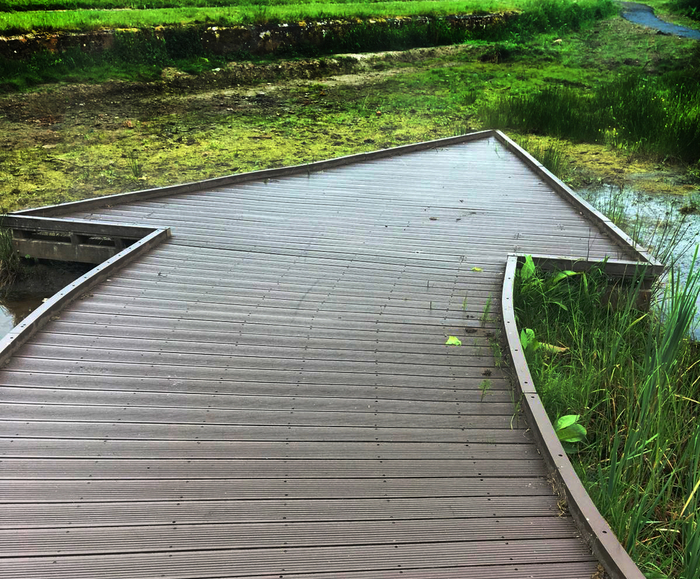 Plaswood recycled plastic boardwalks | Plaswood | ESI External Works