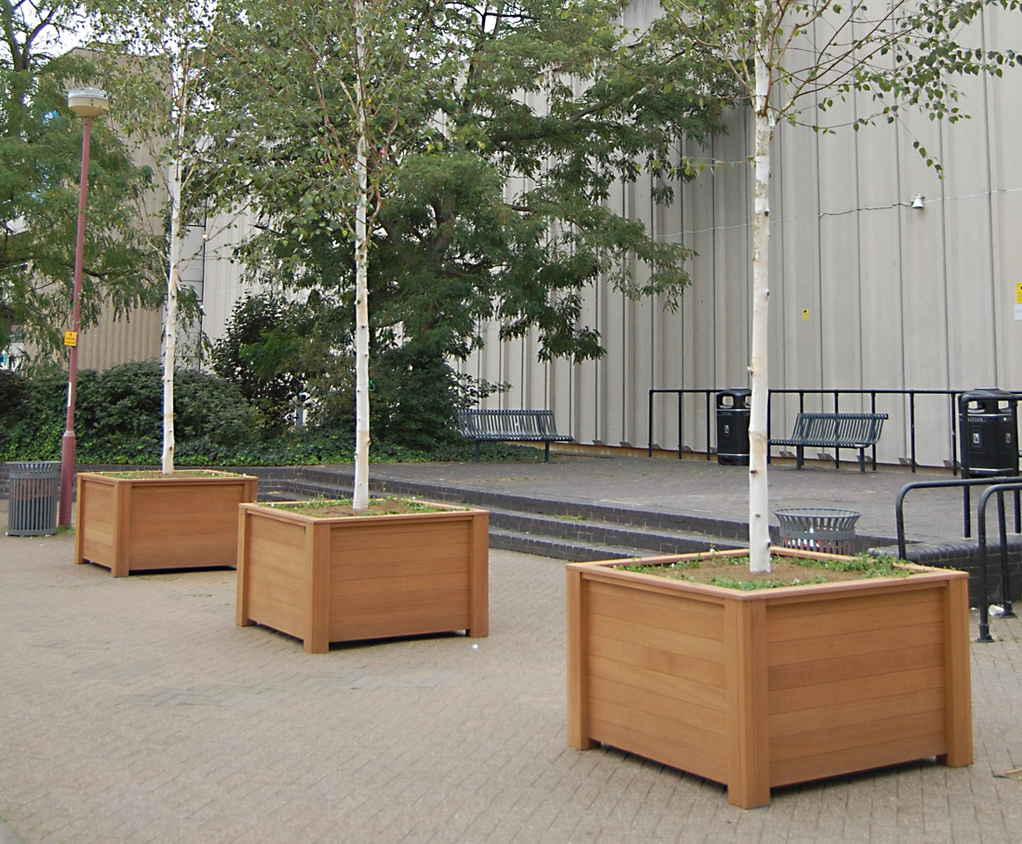 Ultimate iroko tree and shrub planters | Branson Leisure | ESI External ...