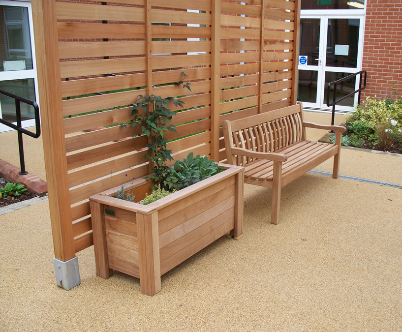 Ultimate iroko tree and shrub planters | Branson Leisure | ESI External ...