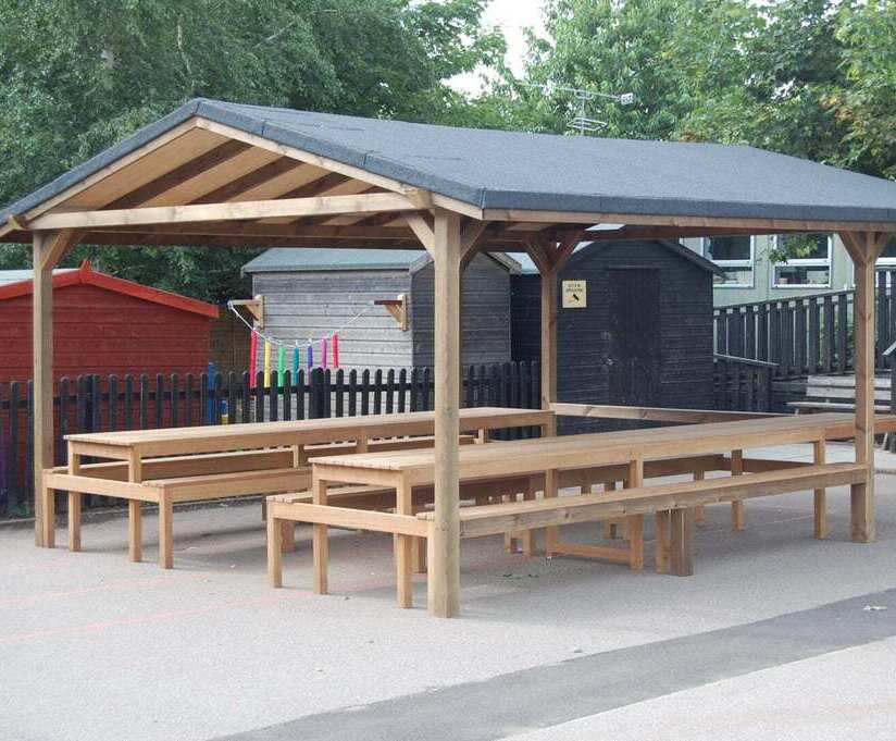 Outdoor classroom and school shelter | Branson Leisure | ESI External Works