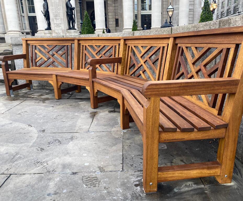 Bespoke external benches | Branson Leisure | ESI External Works