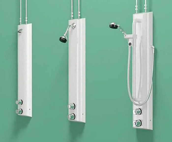 Surface-mounted shower panels | Horne Engineering | ESI Interior Design