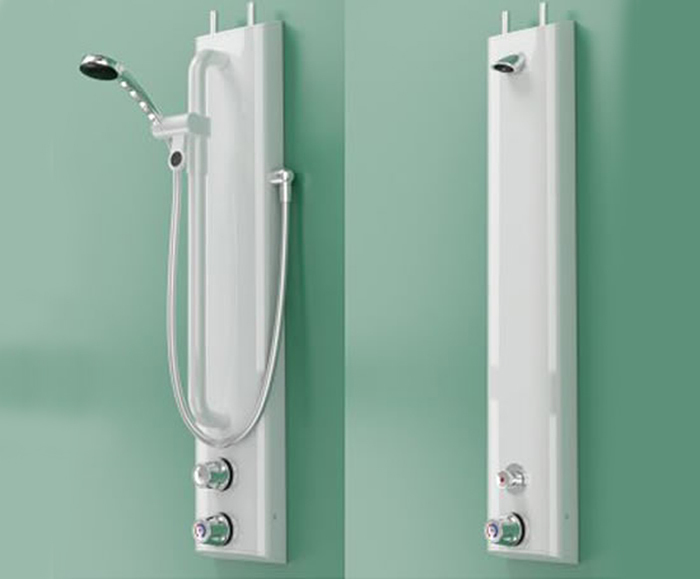 Surface-mounted shower panels | Horne Engineering | ESI Interior Design