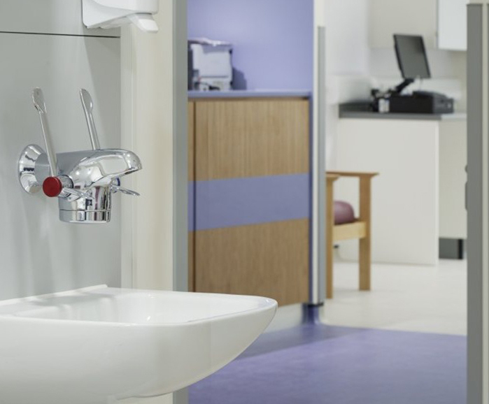 Optitherm thermostatic clinical tap | Horne Engineering | ESI Interior ...